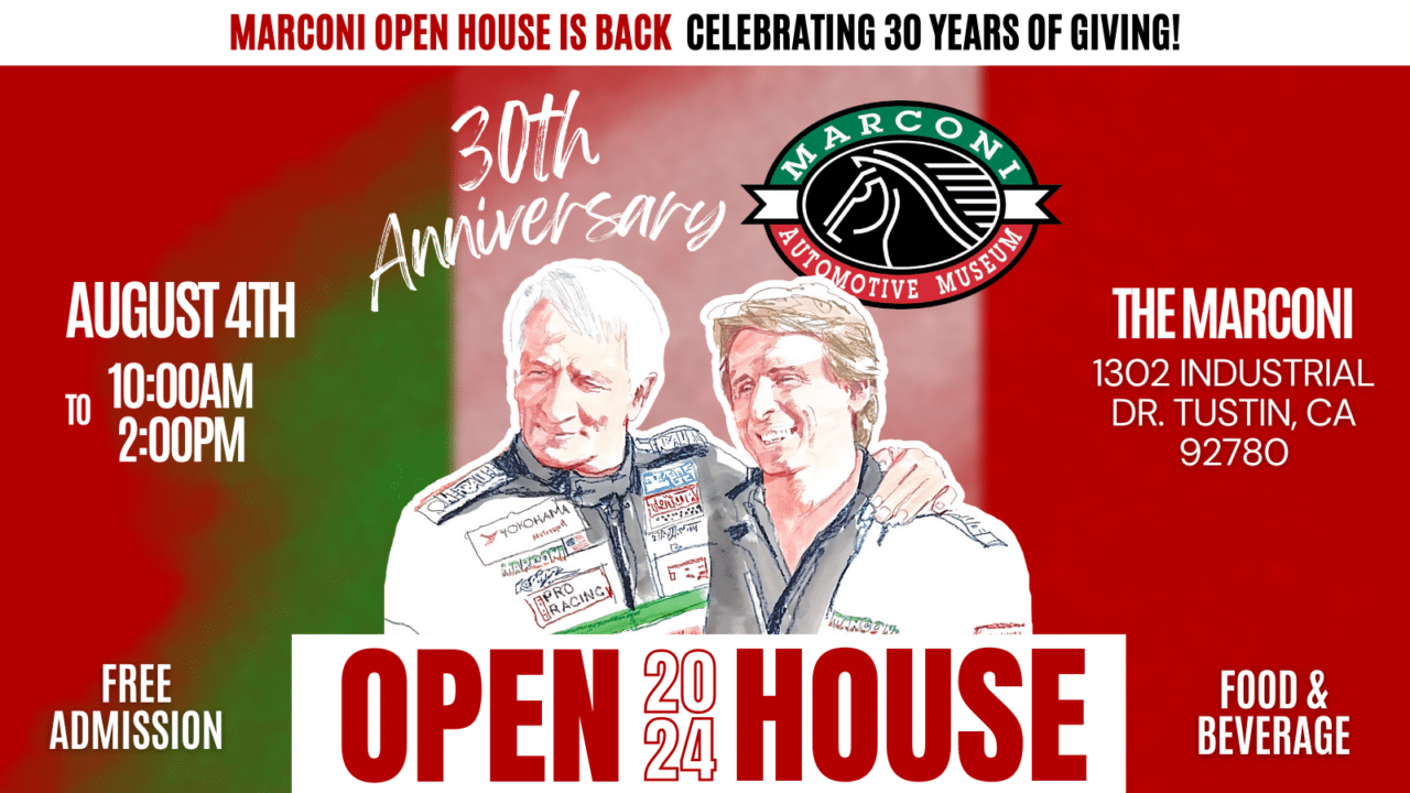 Marconi Automotive Museum Orange County Event Venue