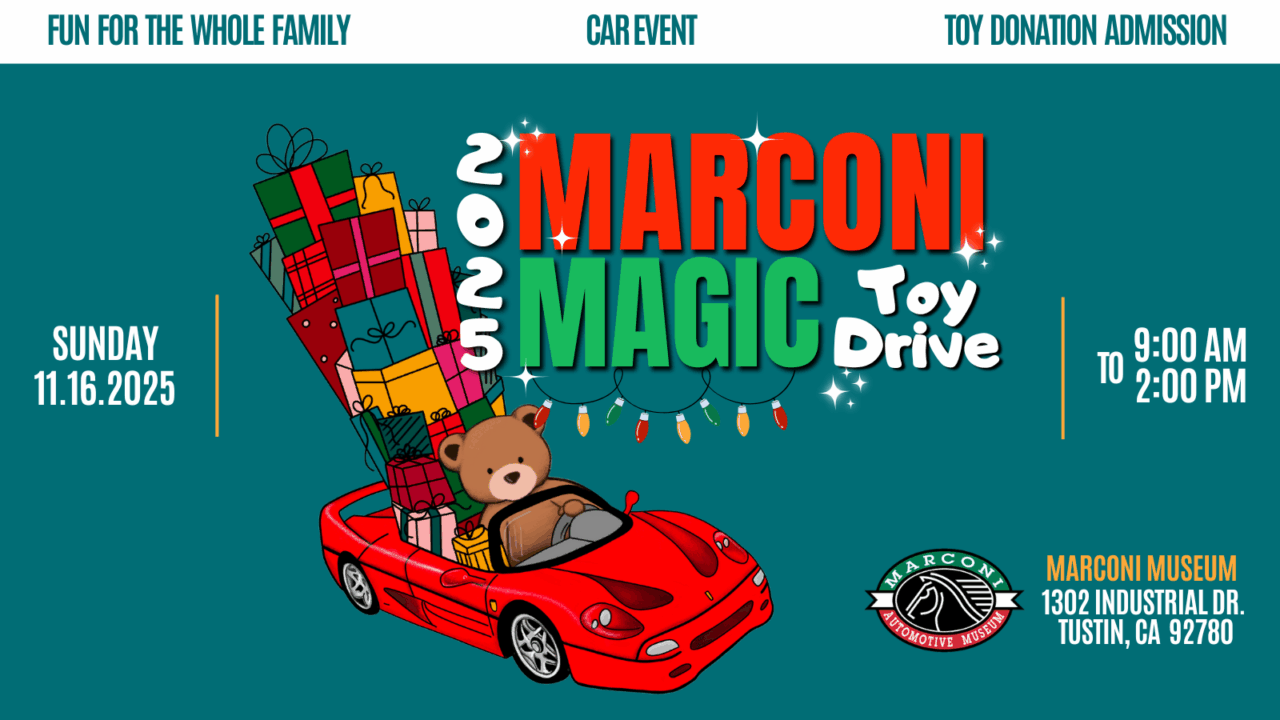 Marconi Automotive Museum Orange County Event Venue